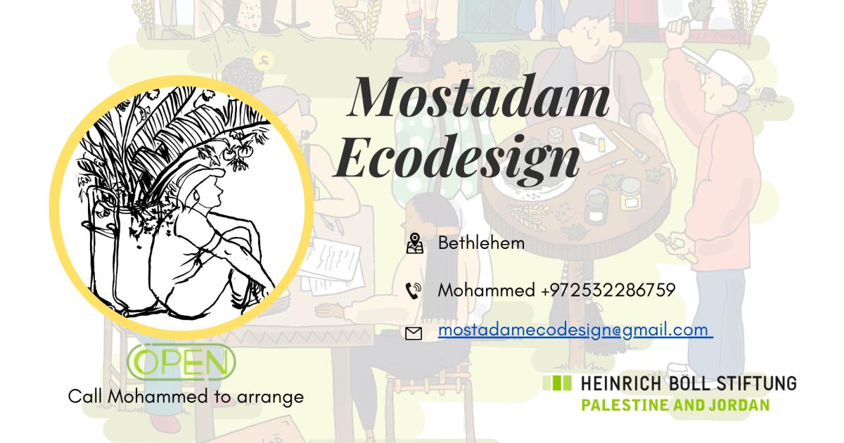 Mostadam Ecodesign | Heinrich-Böll-Stiftung | Palestine and Jordan